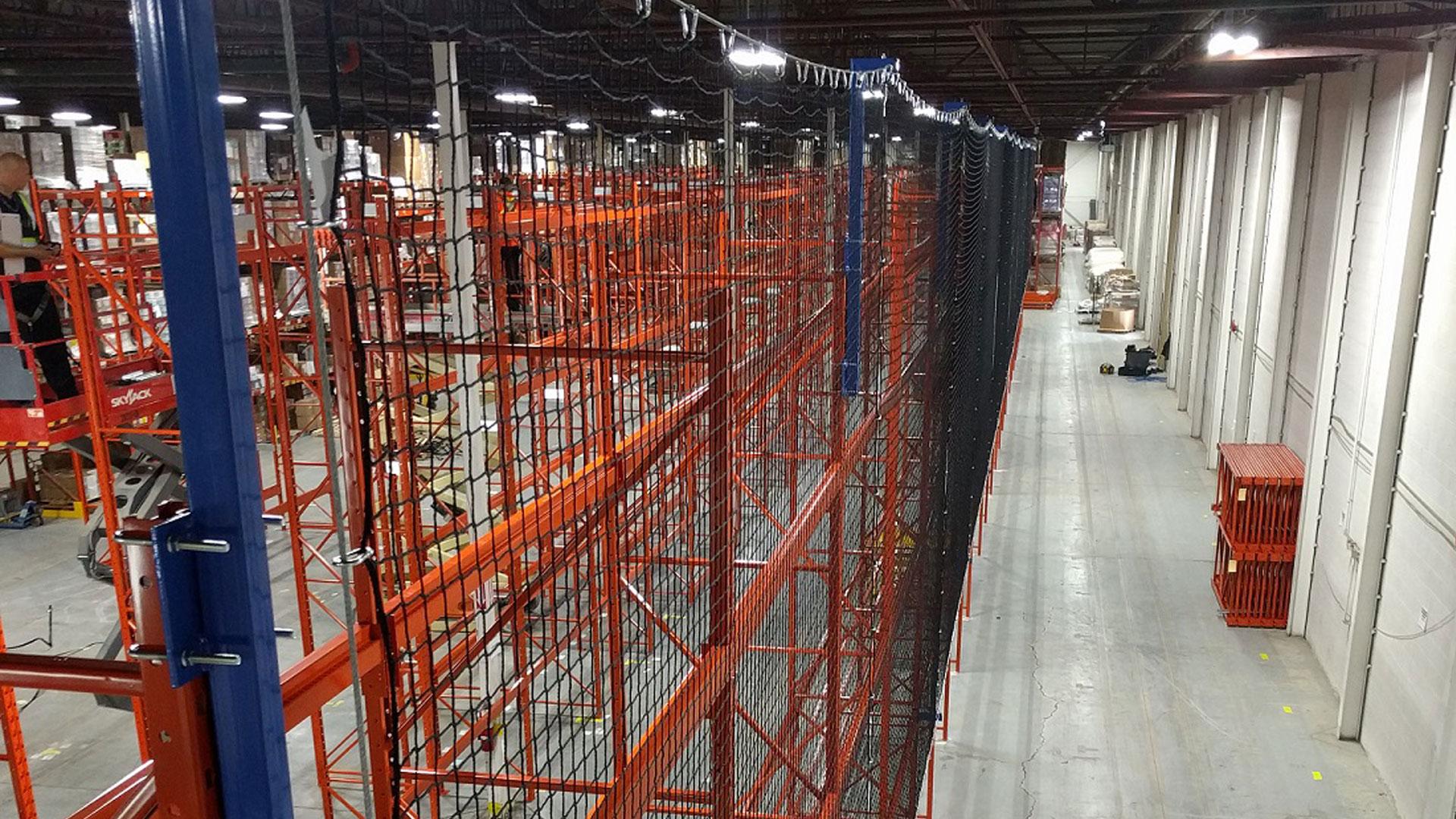 Warehouse Material Handling Netting - Leon De Oro