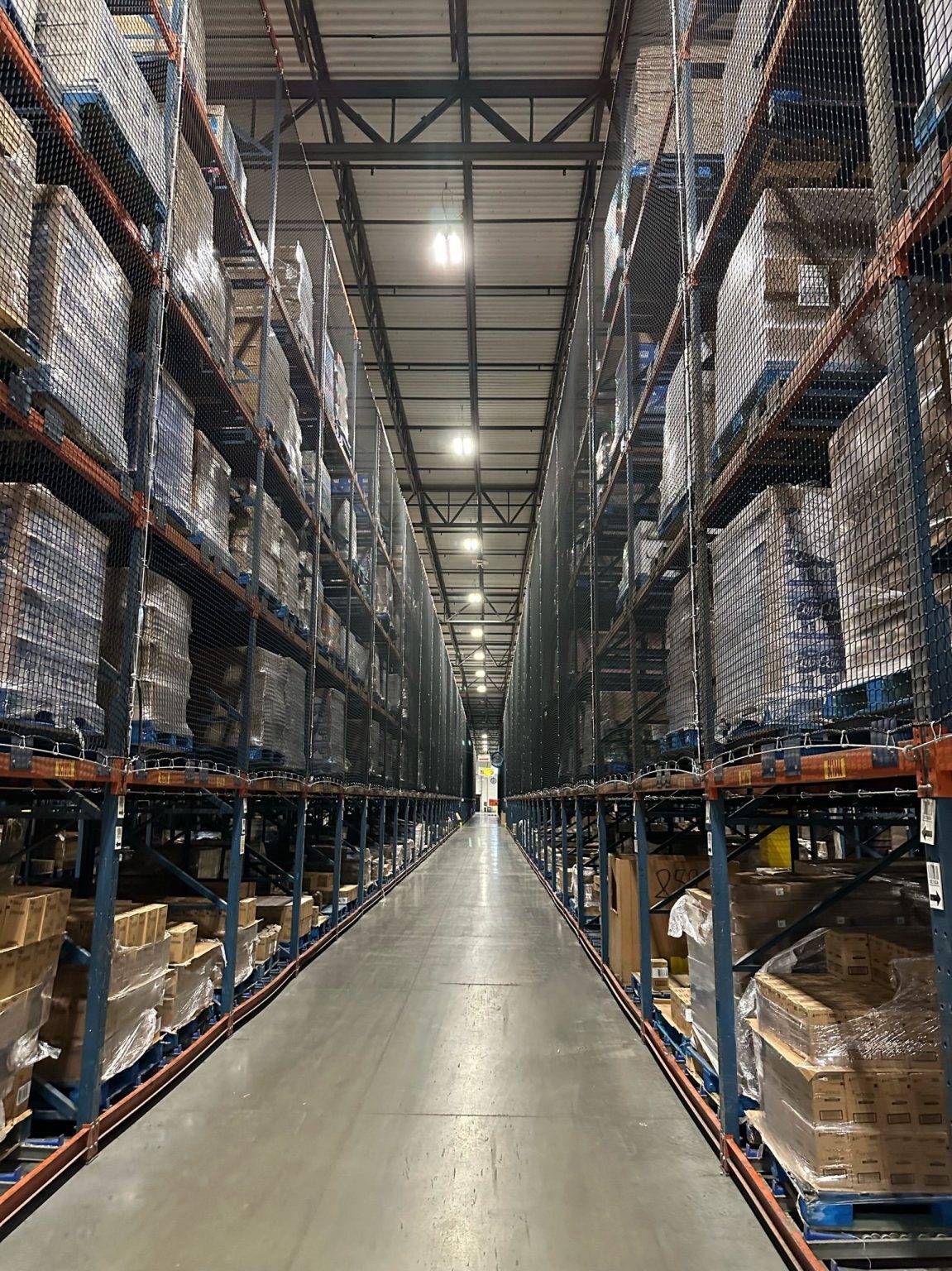 Warehouse Material Handling Netting - Leon De Oro