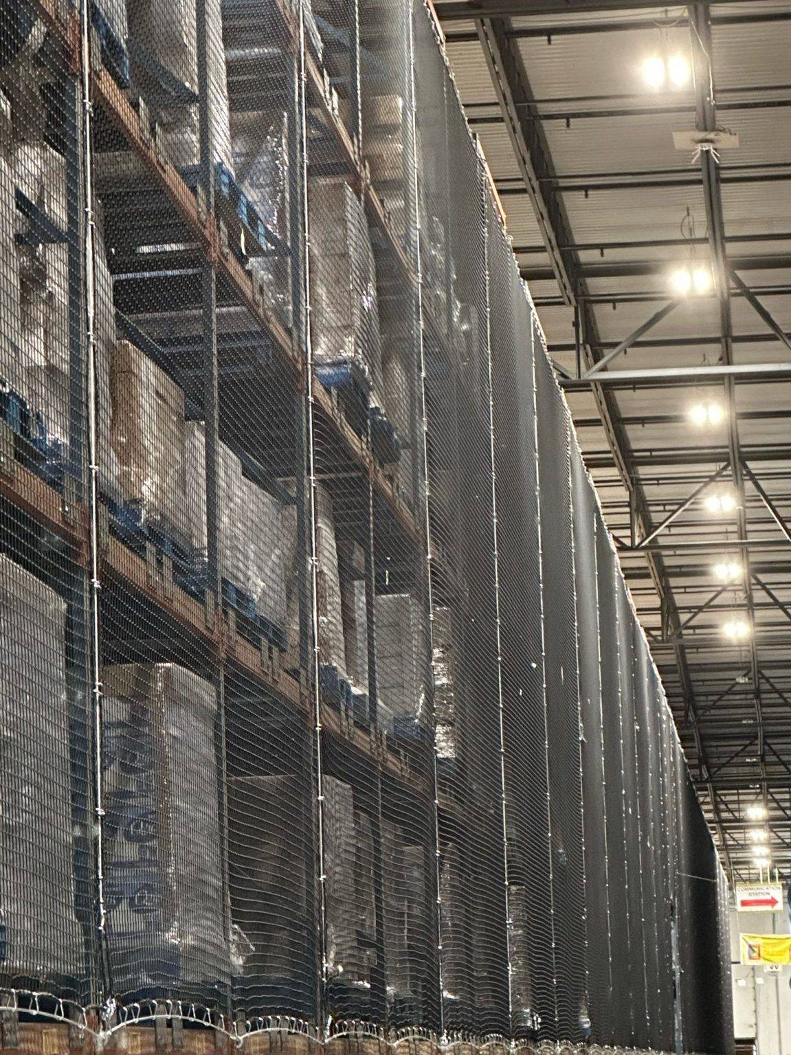 Warehouse Material Handling Netting - Leon De Oro